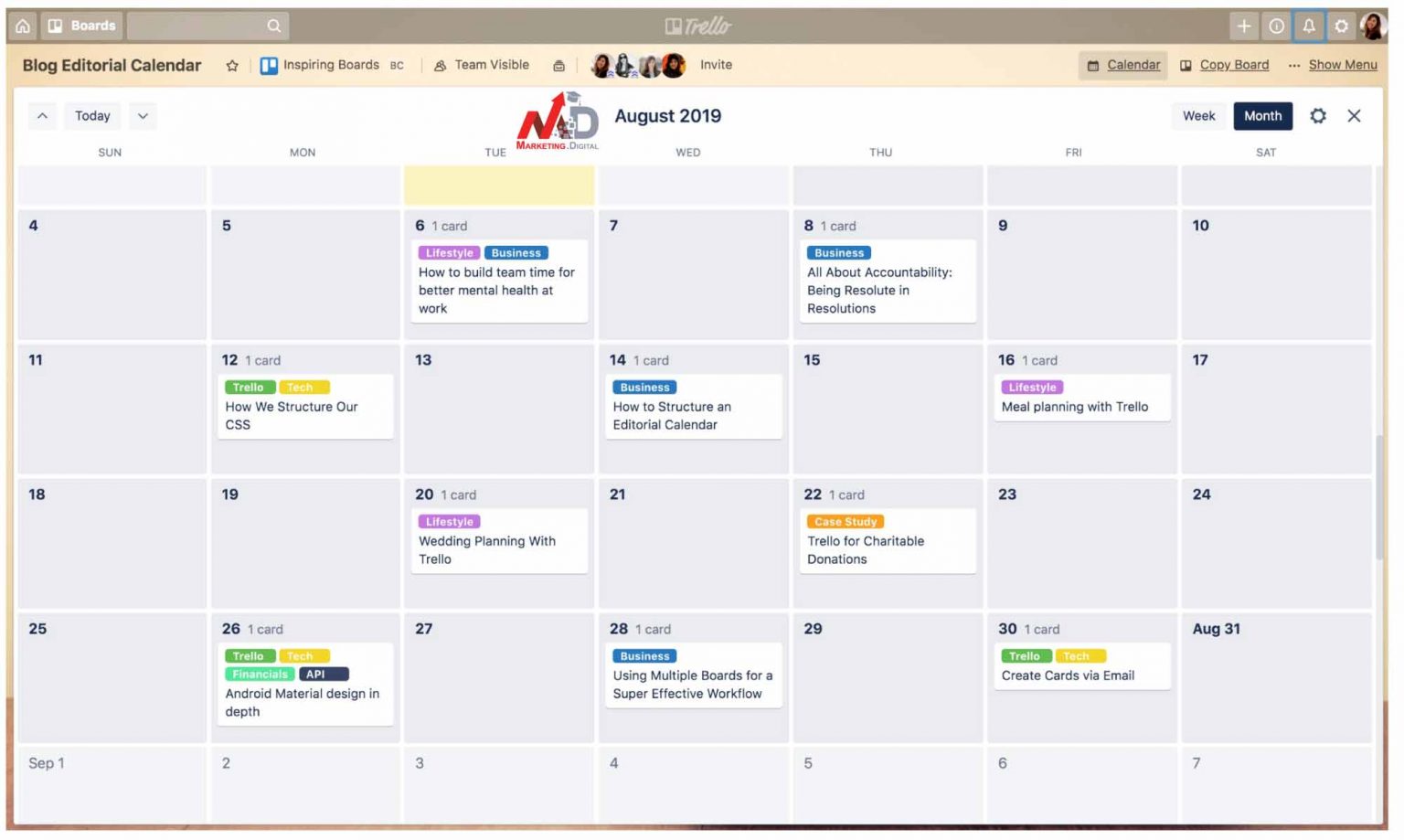 Calendrier éditorial: comment s'en passer?