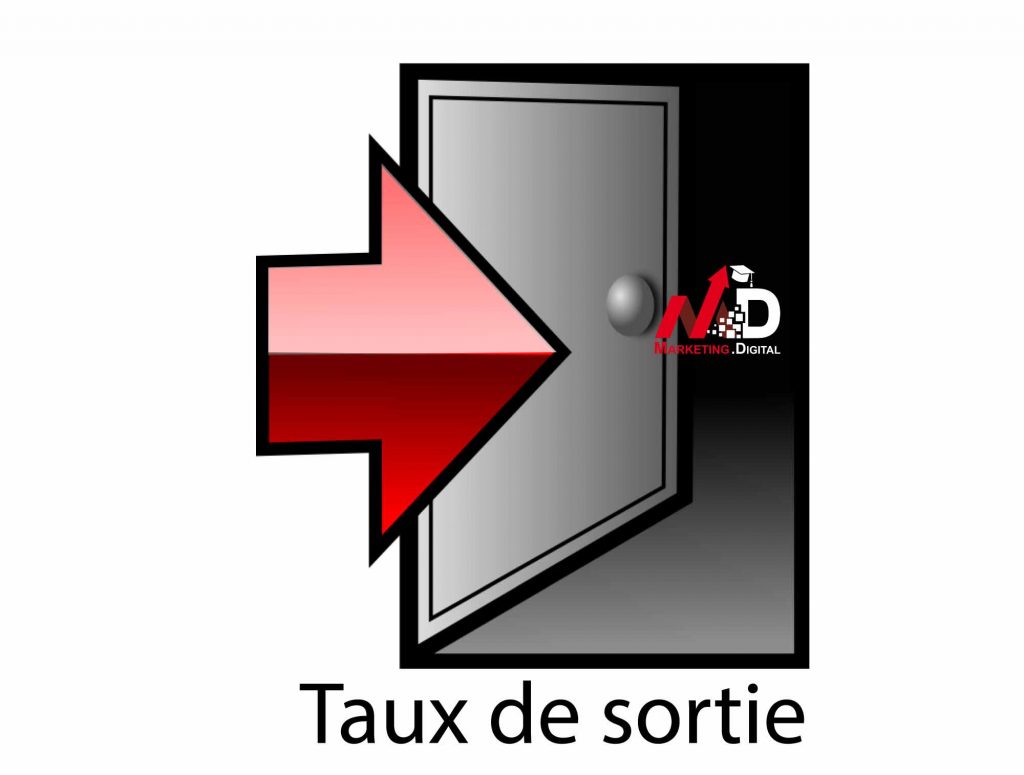 Qu'est ce que le taux de sortie en marketing digital?